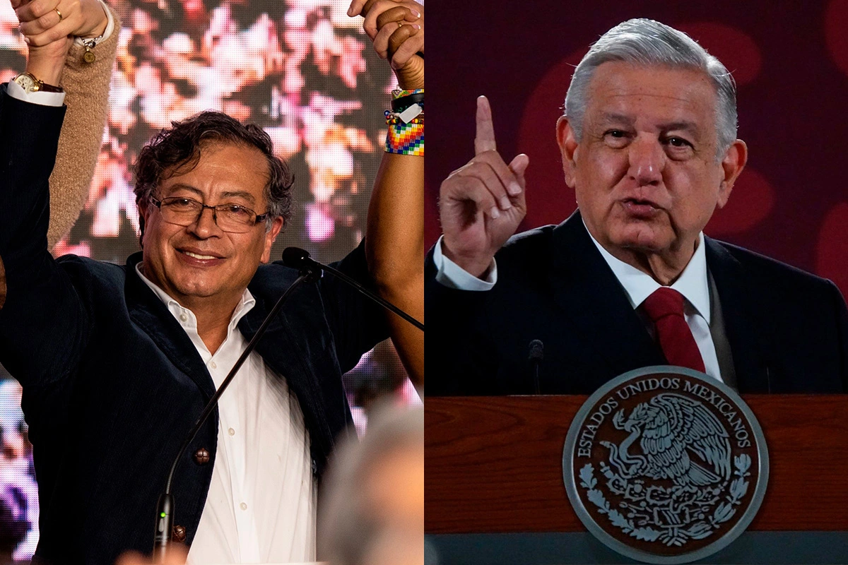 AMLO celebra toma de protesta de Gustavo Petro - Cadena LATAM